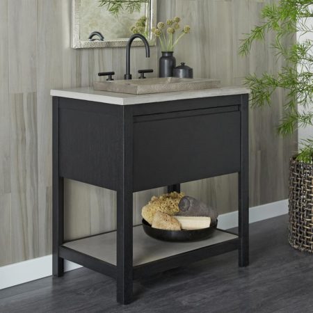 Solace 30-Inch Oak Bathroom Vanity | Native Trails