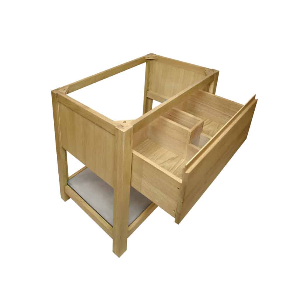 Solace 30-Inch Oak Bathroom Vanity | Native Trails