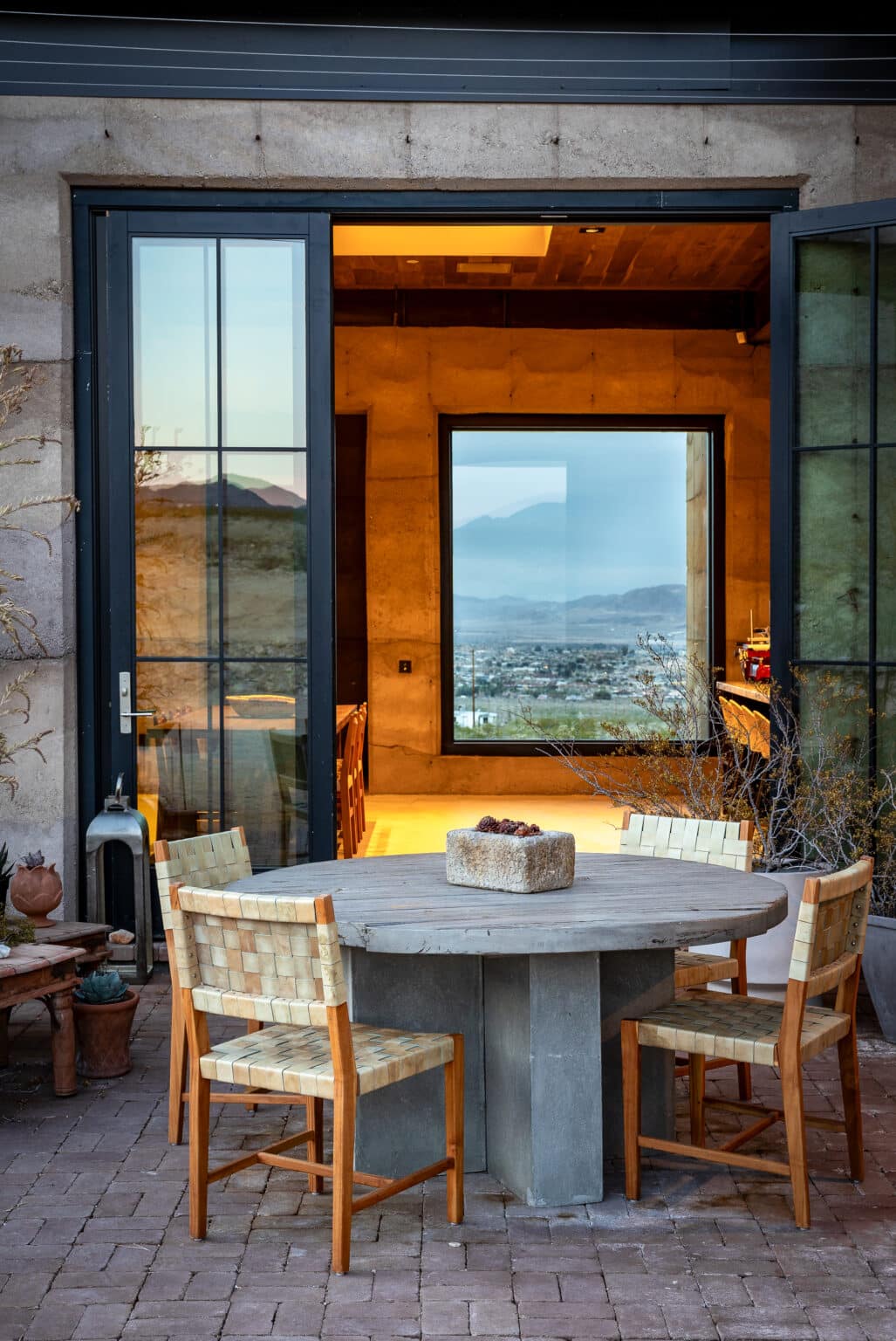 Go Inside 1 Rammed Earth Home with a NativeStone Tub
