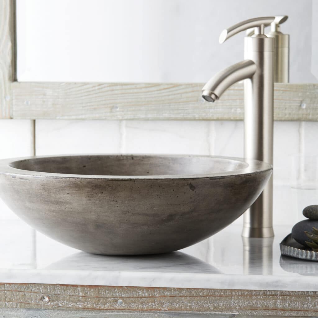 Morro | Concrete Vessel Bathroom Sink | Native Trails