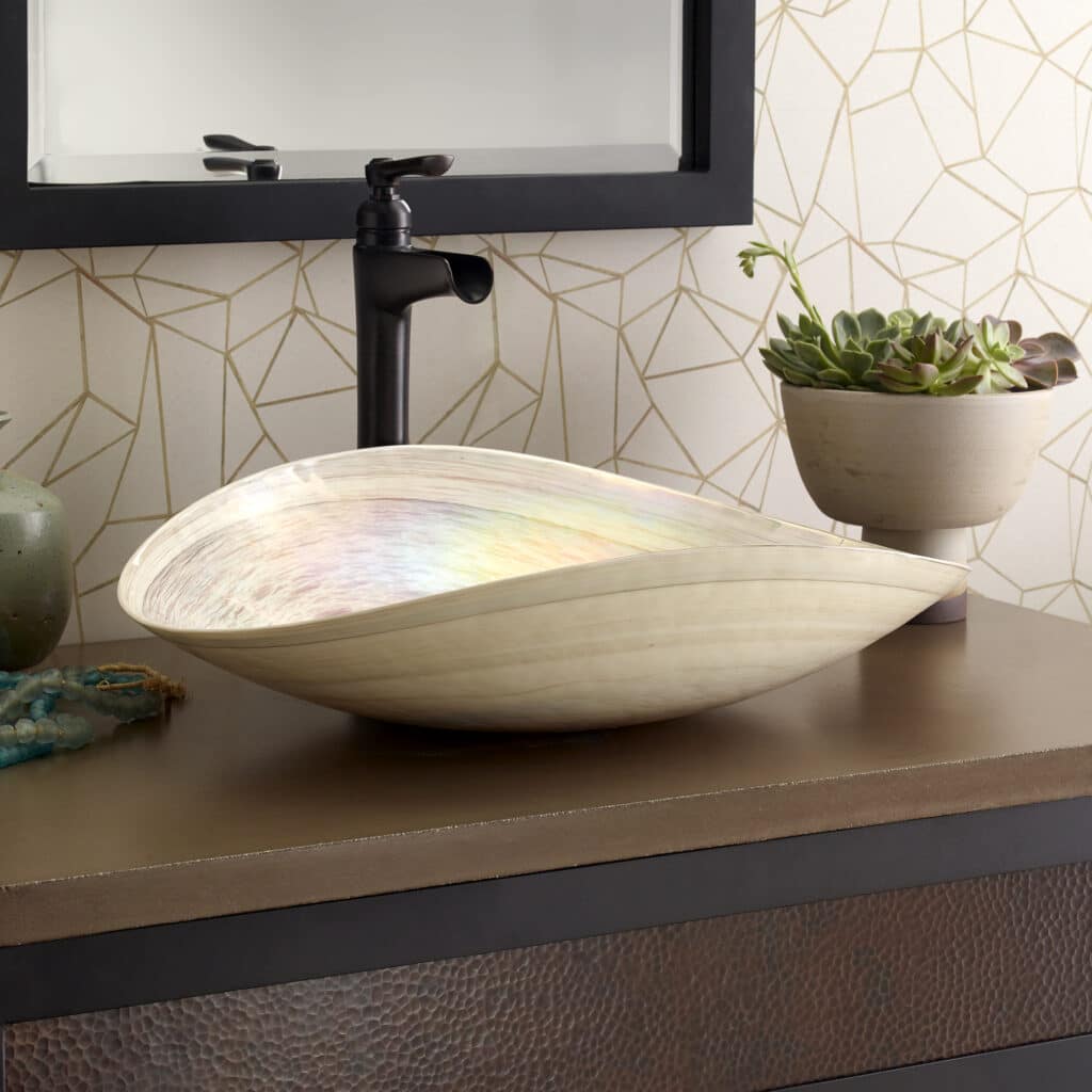 Sorrento | Glass Vessel Bathroom Sink - Native Trails