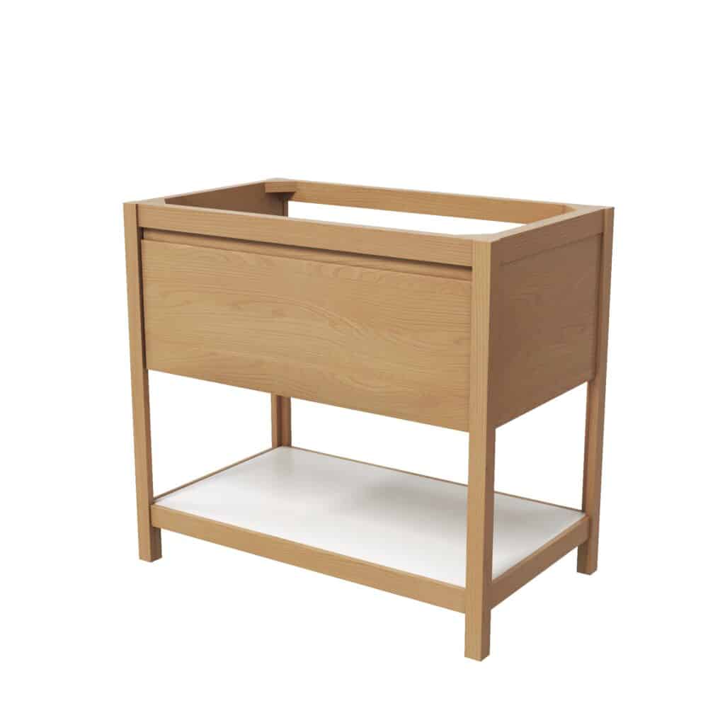 Solace 36-Inch Oak Bathroom Vanity | Native Trails
