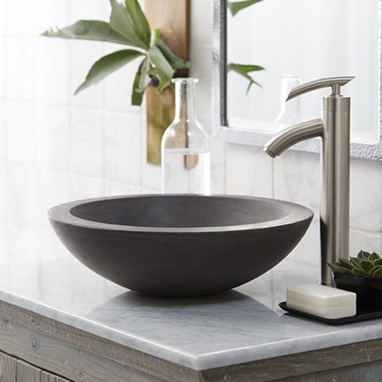 Morro | Concrete Vessel Bathroom Sink | Native Trails