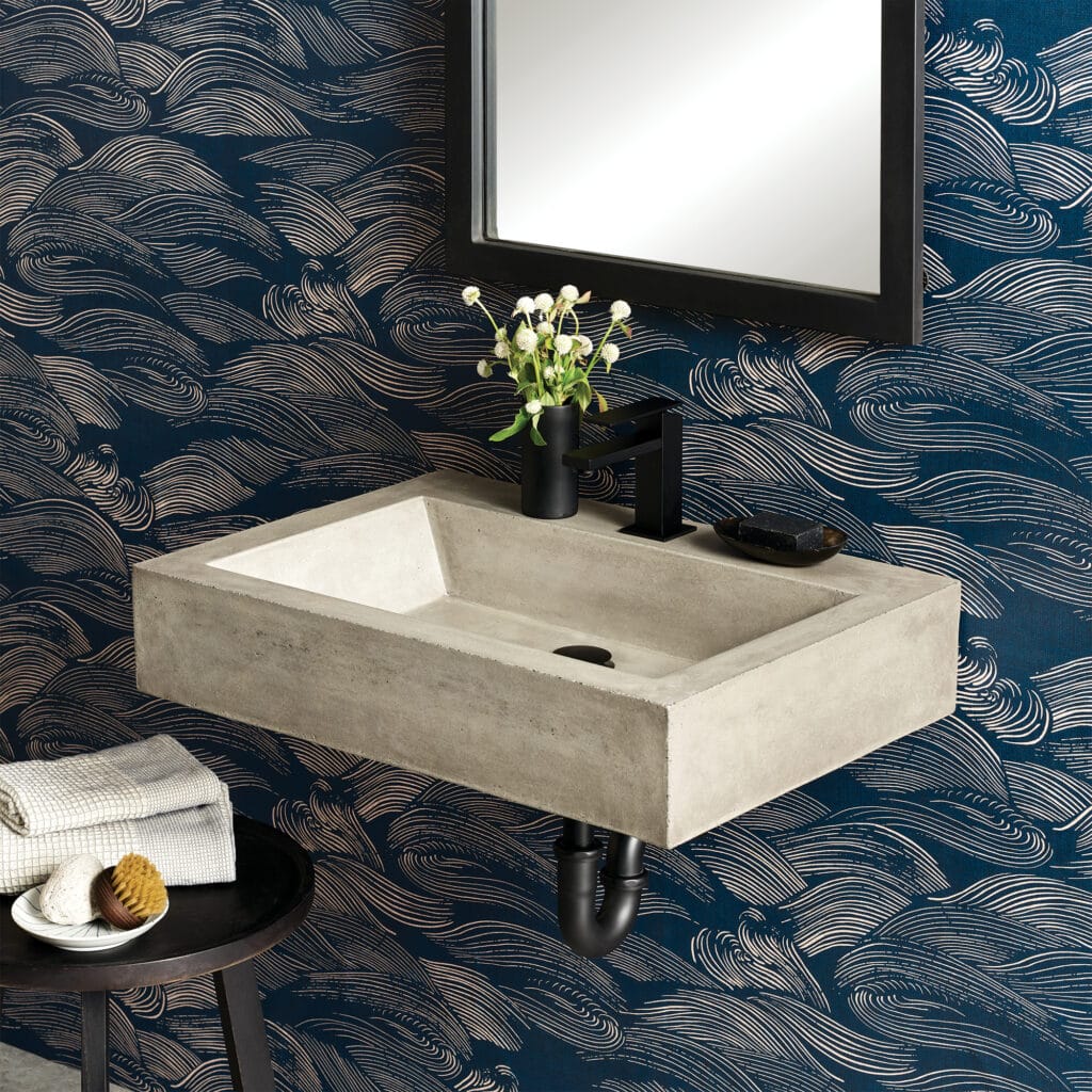 Natoma | Wall-Mounted Concrete Bathroom Sink | Native Trails