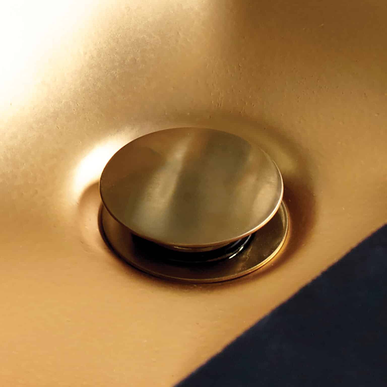 DR120 Fixed Dome Drain For Bathroom Sinks | Native Trails